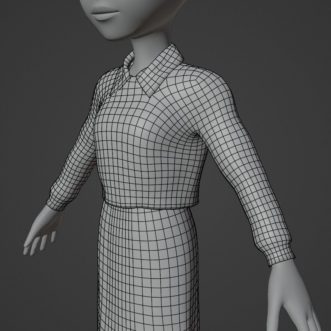 zepeto 3D model rigged | CGTrader