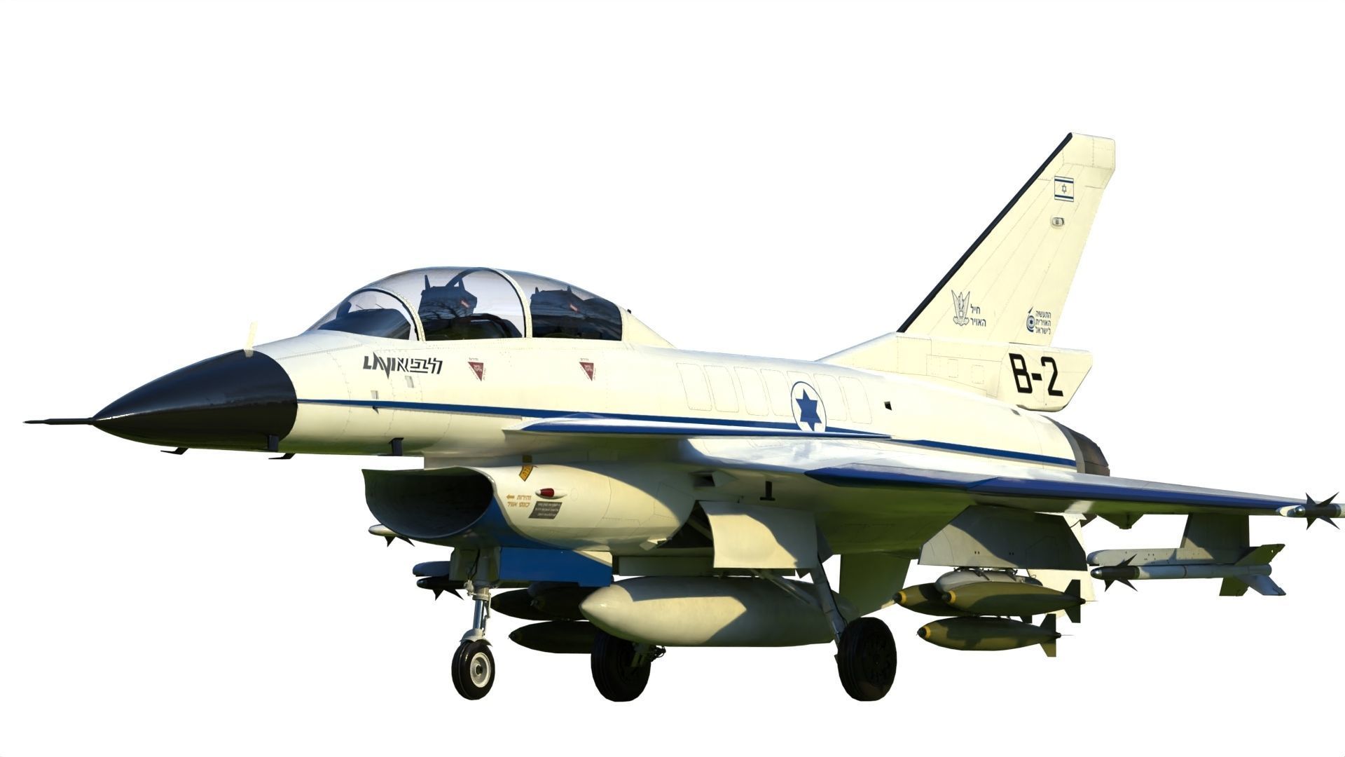 IAI Lavi fighter 3D model | CGTrader