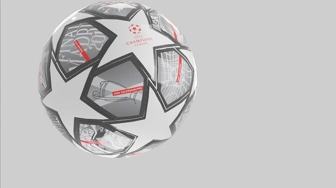 UCL Ball Istanbul Final 2021 free 3D model | CGTrader