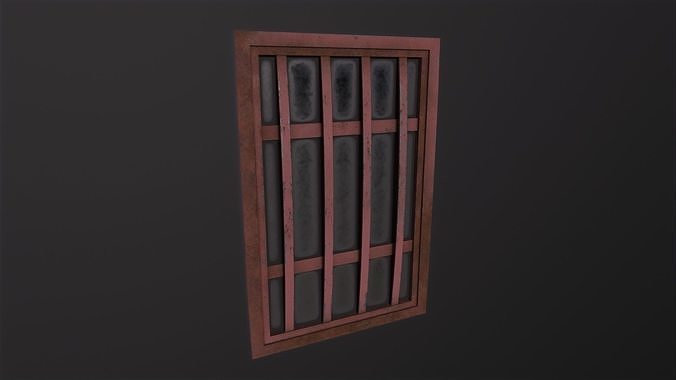 3D model Metal window 3D Model VR / AR / low-poly | CGTrader