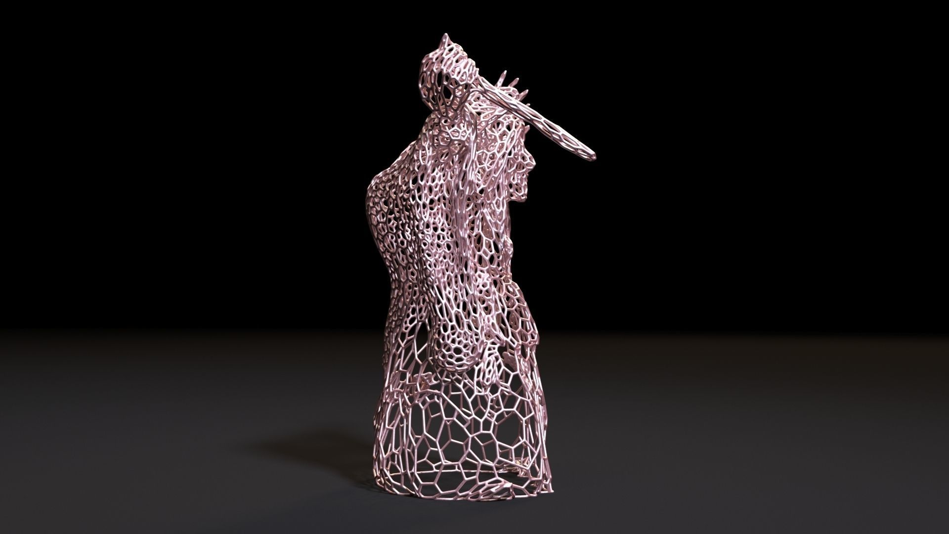 Old witch 3D model 3D printable | CGTrader