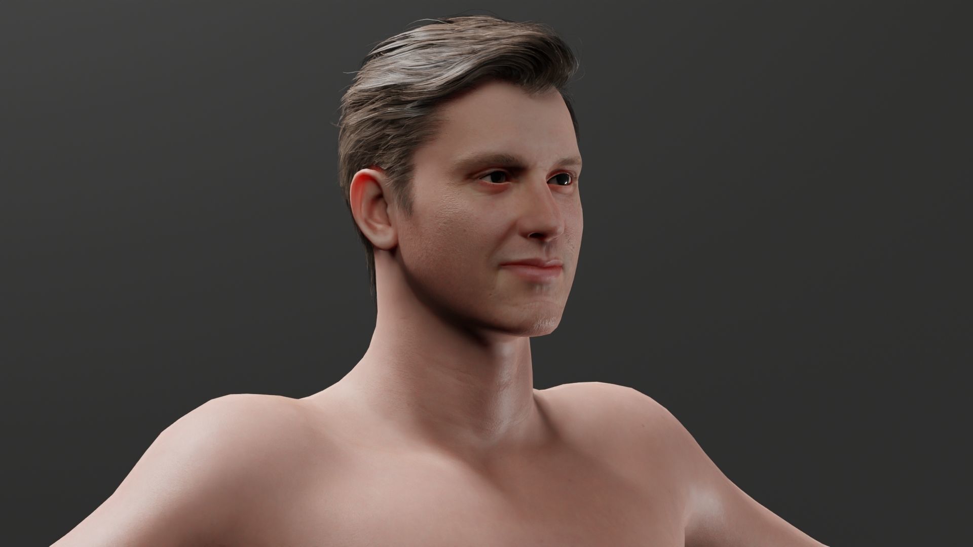 Realistic Male Character - Levi 3D model rigged | CGTrader