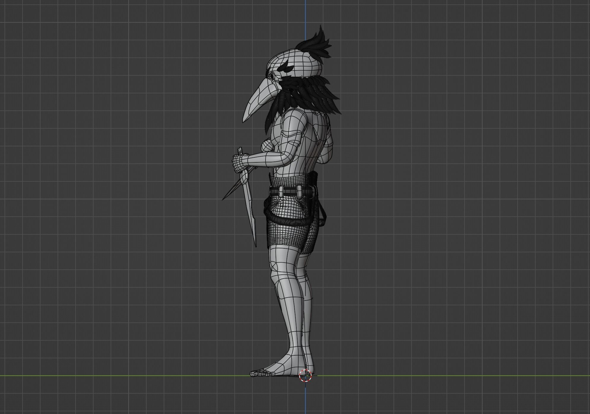 Sunraku - Shangri-la Frontier 3D model rigged | CGTrader