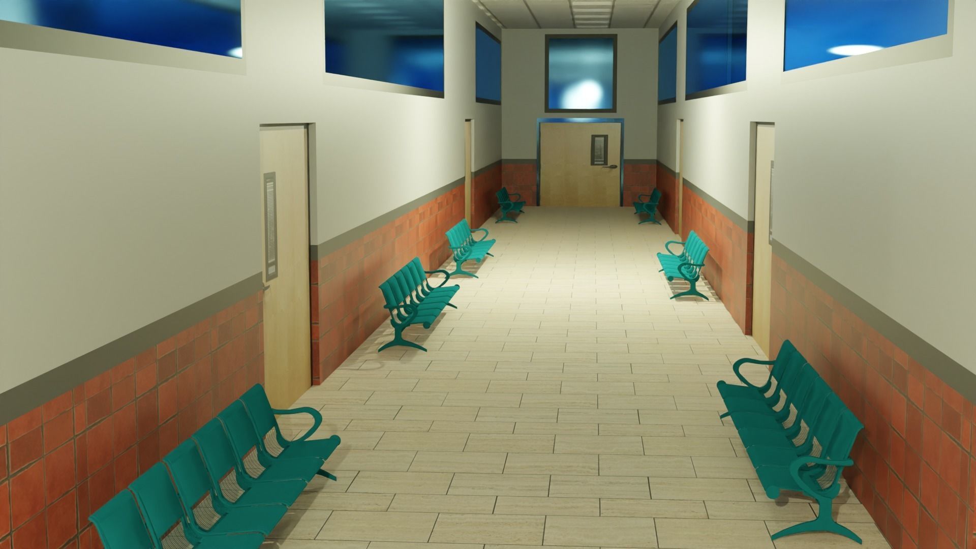 University Interior 3D model | CGTrader