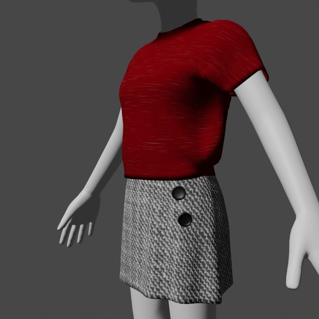 zepeto 3D model rigged | CGTrader