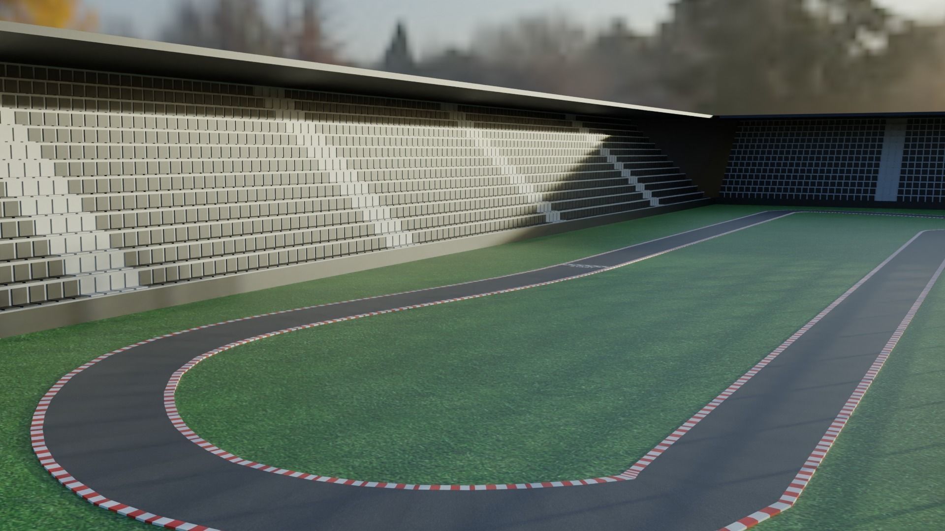 3D model Race Track VR / AR / low-poly | CGTrader