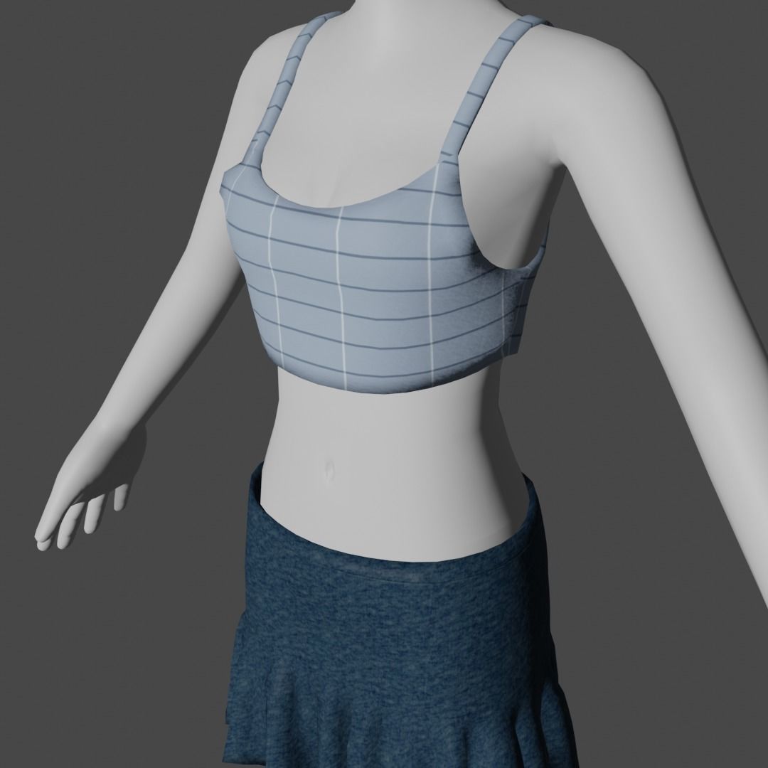 zepeto 3D model rigged | CGTrader