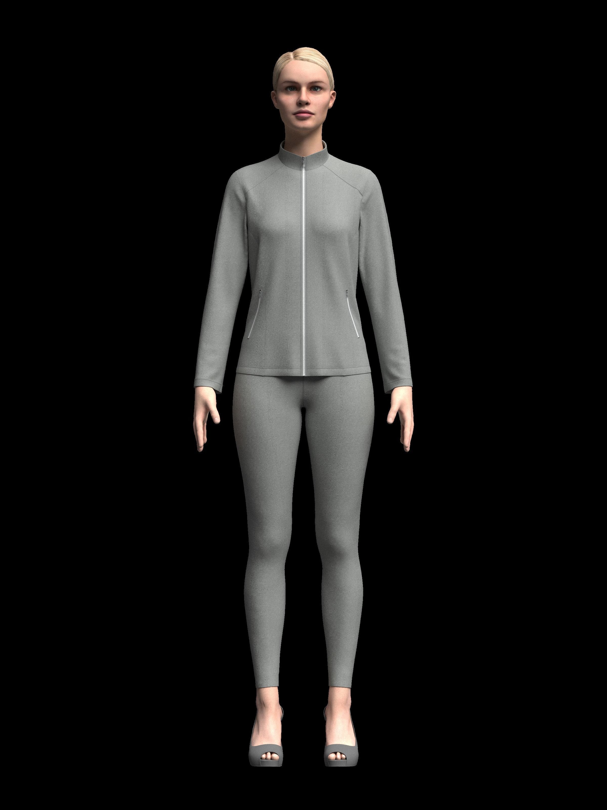 Womens Outfit 3d Model 3D model | CGTrader