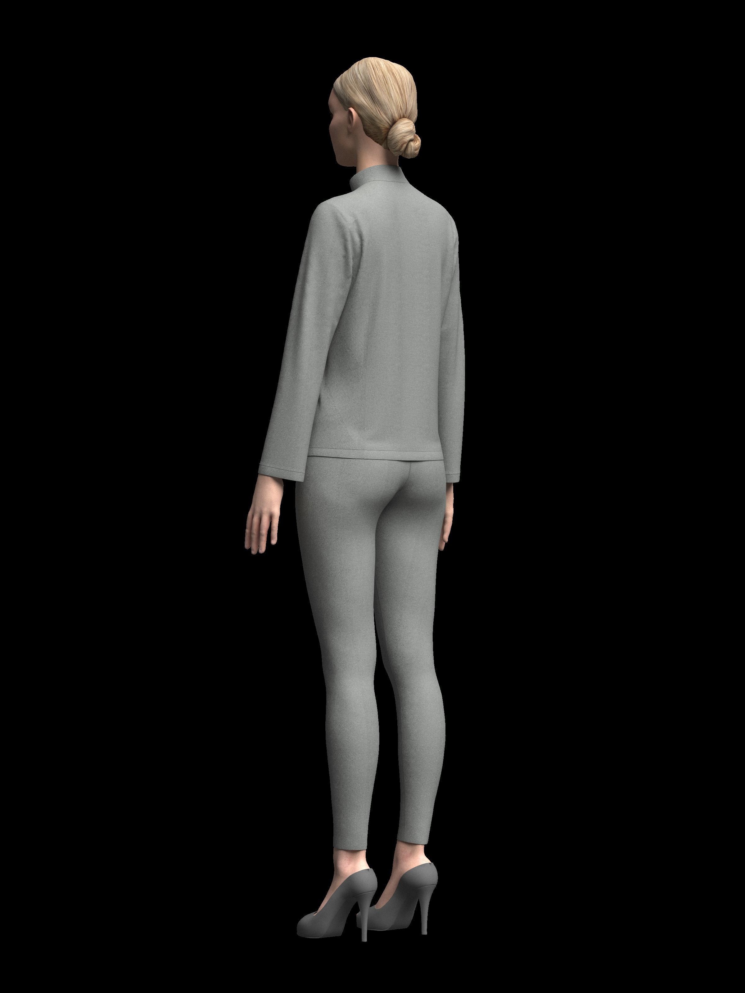 Womens Outfit 3d Model 3D model | CGTrader