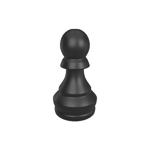 3D model Chess Pawn v1 002 VR / AR / low-poly | CGTrader