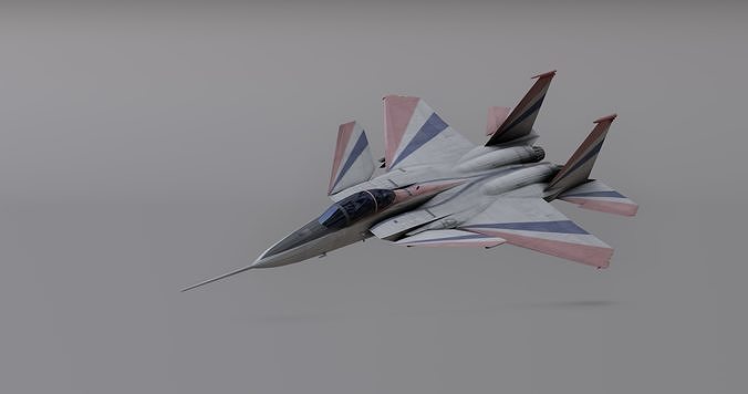 3D model F 15 S - Fighter Jet VR / AR / low-poly | CGTrader