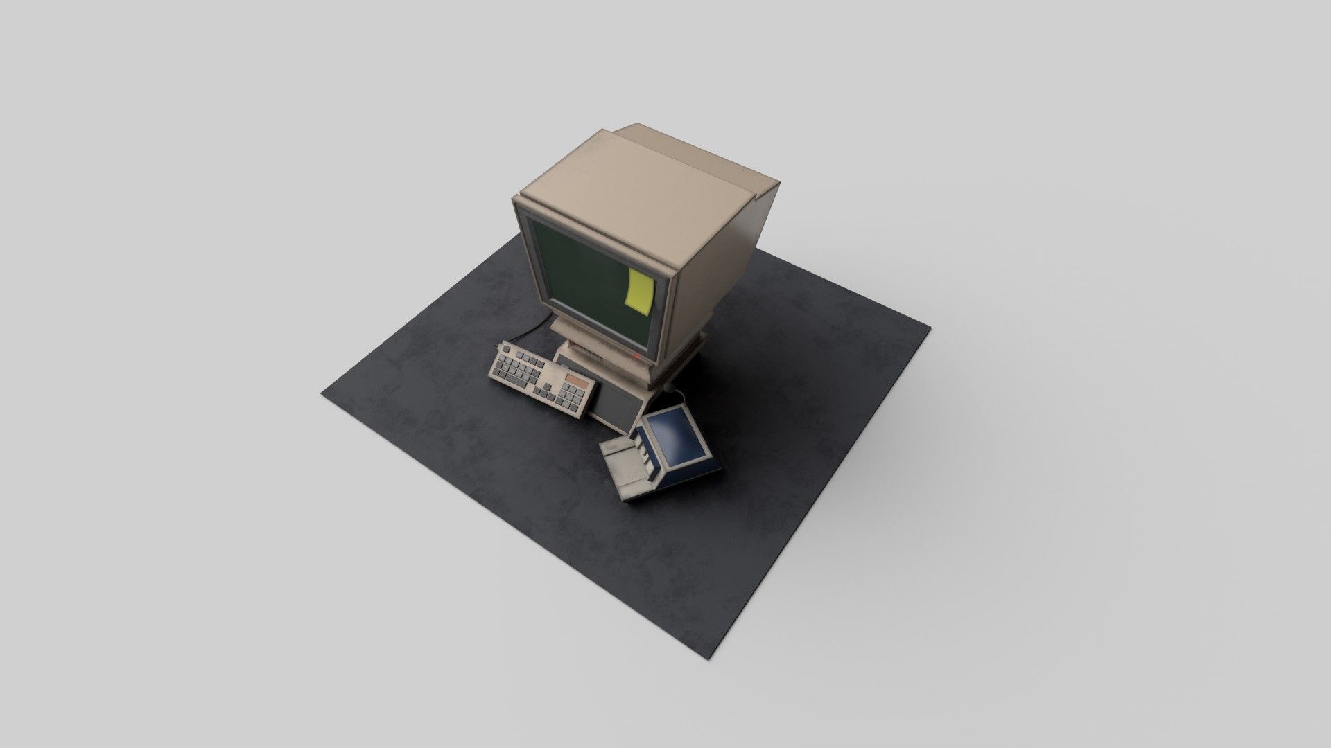 Computer props 3D model | CGTrader