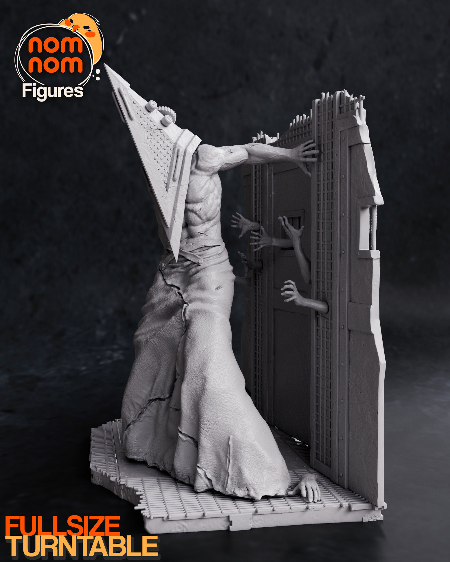 Pyramid Head from Silent Hill 3D model 3D printable | CGTrader