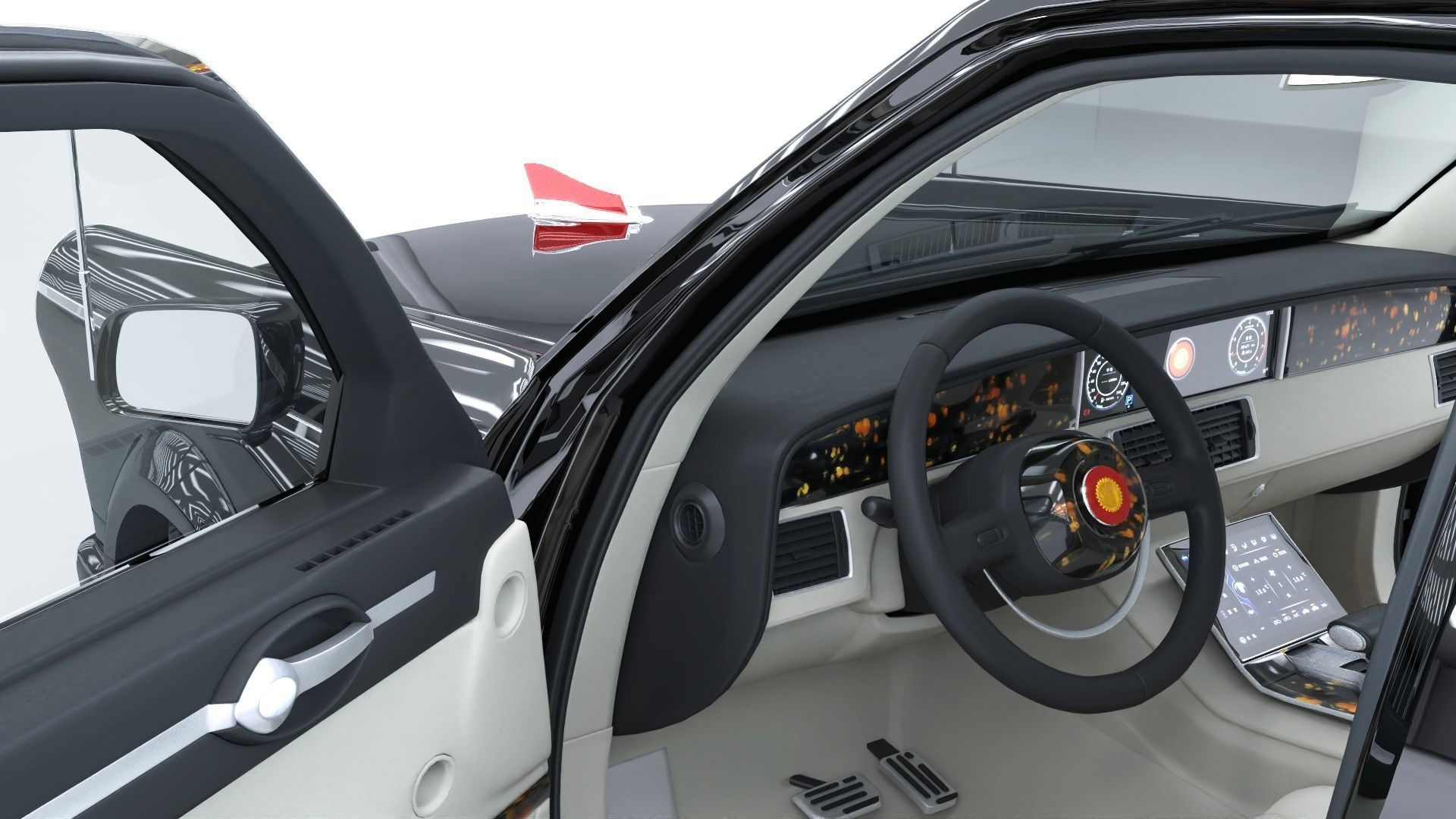 3D model FAW Hongqi L5 2014 with interior VR / AR / low-poly | CGTrader