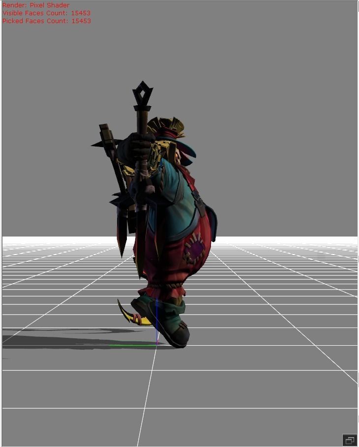 3D model Franco Wheatfield Nightmare Skin VR / AR / low-poly | CGTrader