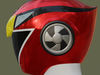 Red Power ranger RPM STL 3D print model 3D model 3D printable | CGTrader