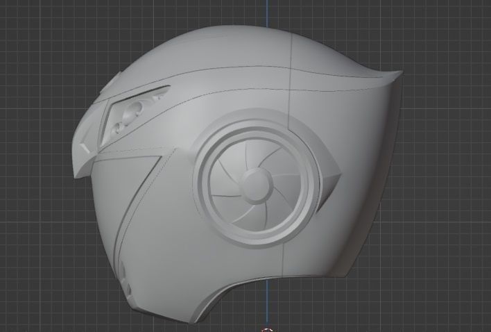 Red Power ranger RPM STL 3D print model 3D model 3D printable | CGTrader