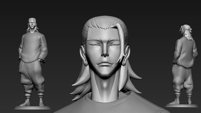 Jujutsu Kaisen Suguru Geto for 3d Print 3D model 3D printable | CGTrader