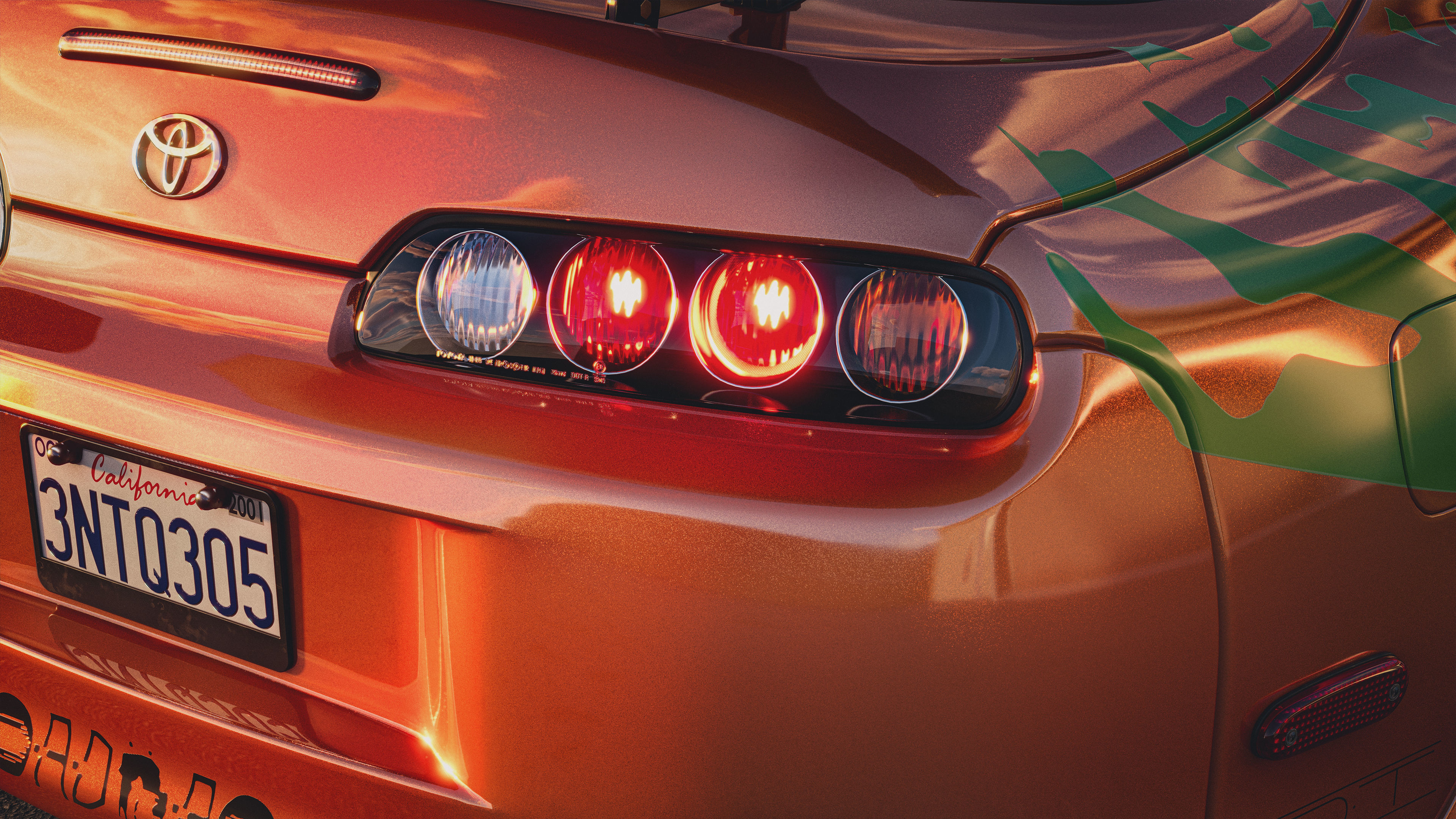 Toyota Supra A80 Fast And Furious most detailed 3D model | CGTrader