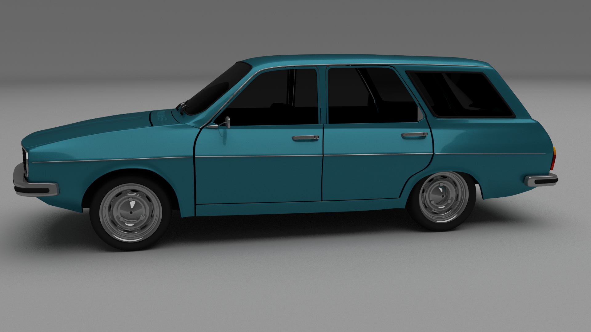 Renault 12 Dacia 1300 estate 3D model | CGTrader