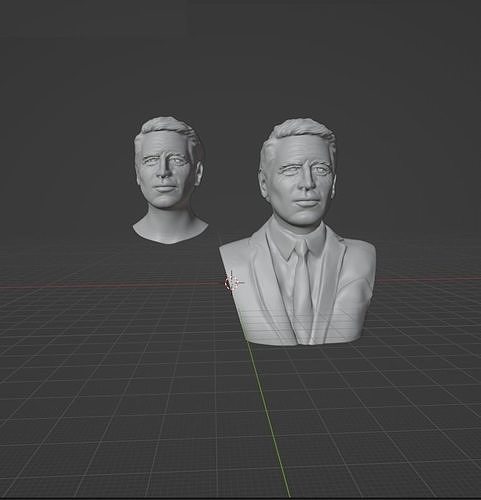 Paul Newman 3D model 3D printable | CGTrader