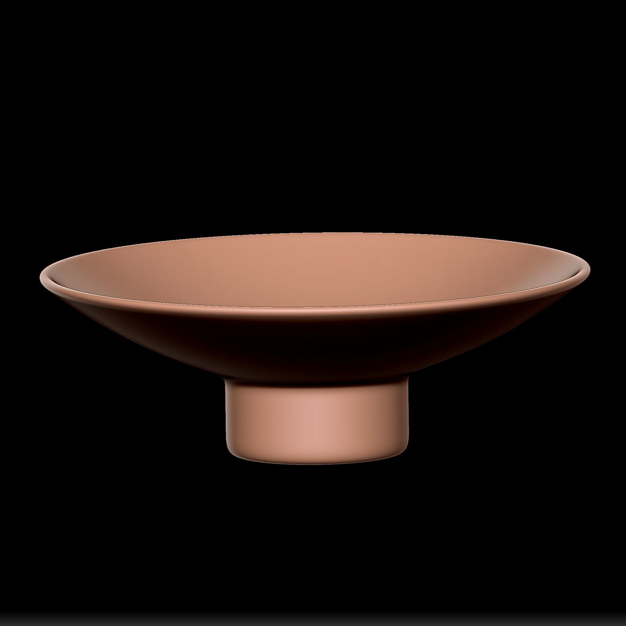 3D model 65 Clay Pot Base Mesh VR / AR / low-poly | CGTrader