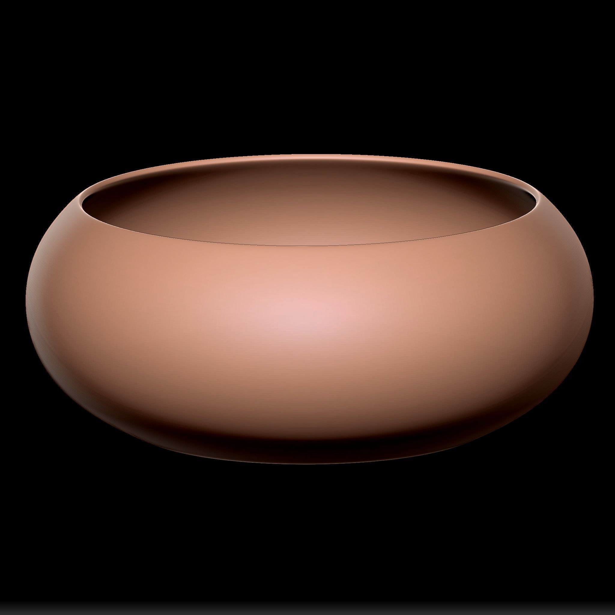 3D model 65 Clay Pot Base Mesh VR / AR / low-poly | CGTrader