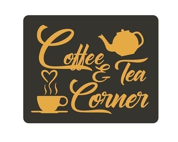 Coffee and Tea Corner Decor 3D model 3D printable | CGTrader