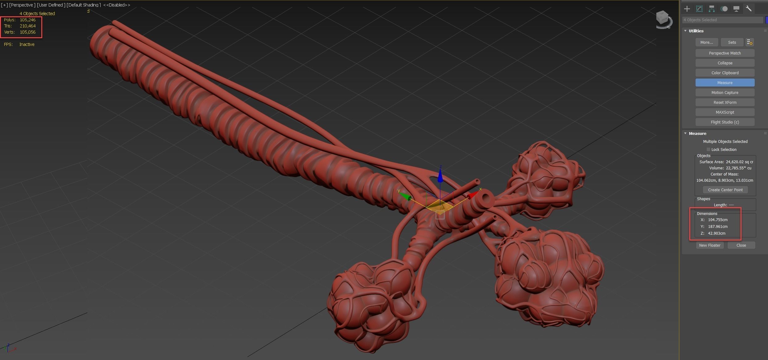 Printable Alveoli with Cross-Section 3D model 3D printable | CGTrader