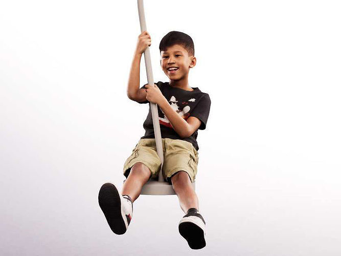 3D model Joey 14480 - Mediterranean Boy Riding A Cable Car On ...