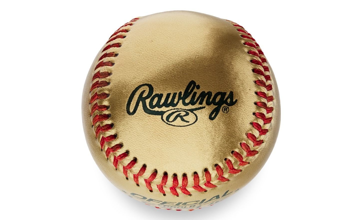 3D model Rawlings Official League CROLB Gold Baseball Ball VR / AR ...