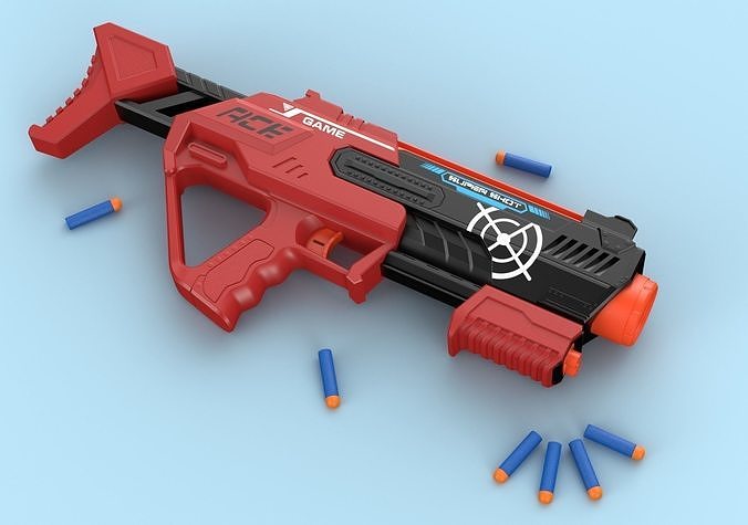 3D model Super Shot Gun VR / AR / low-poly | CGTrader