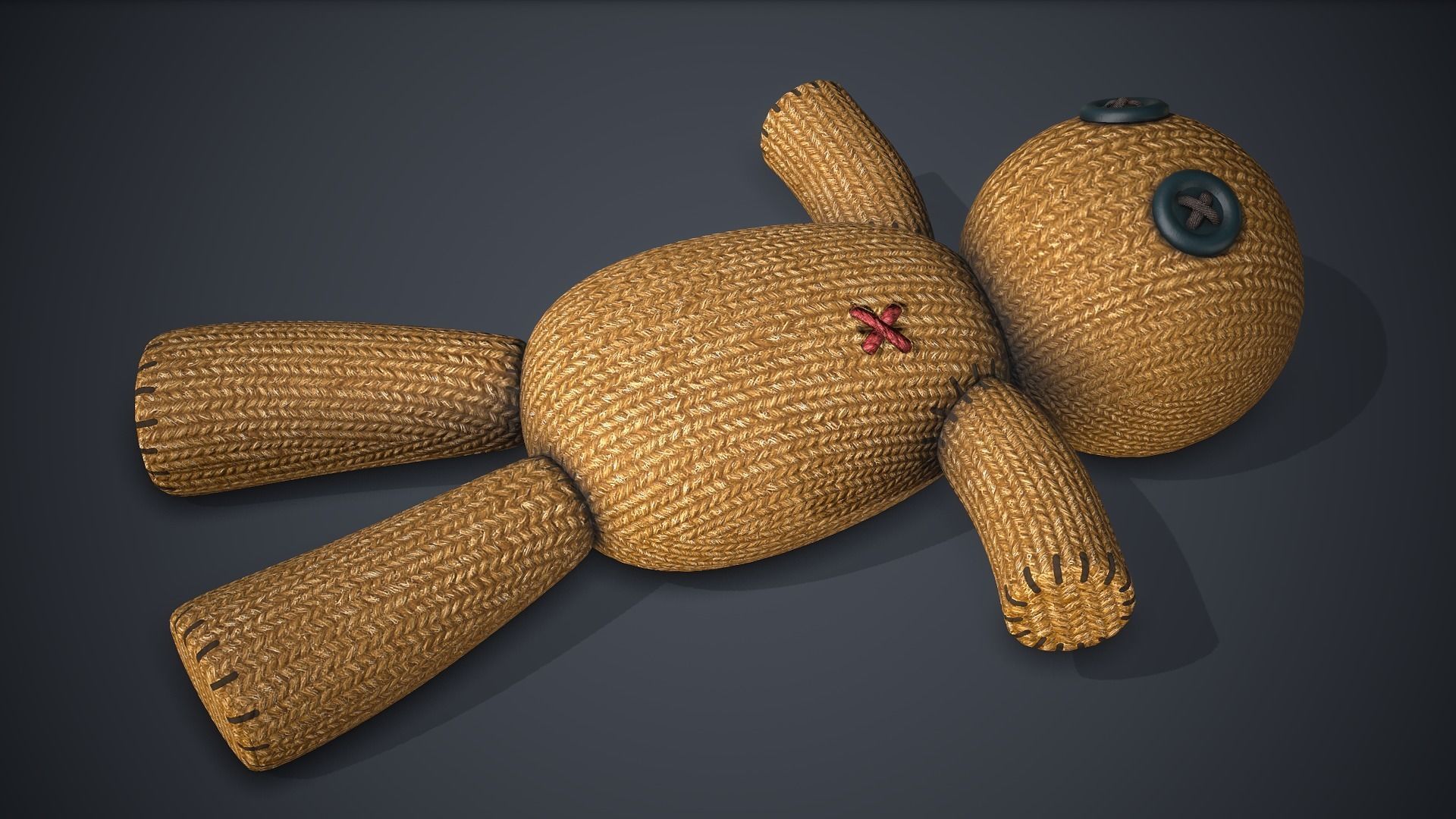 3D model Voodoo Doll VR / AR / low-poly | CGTrader