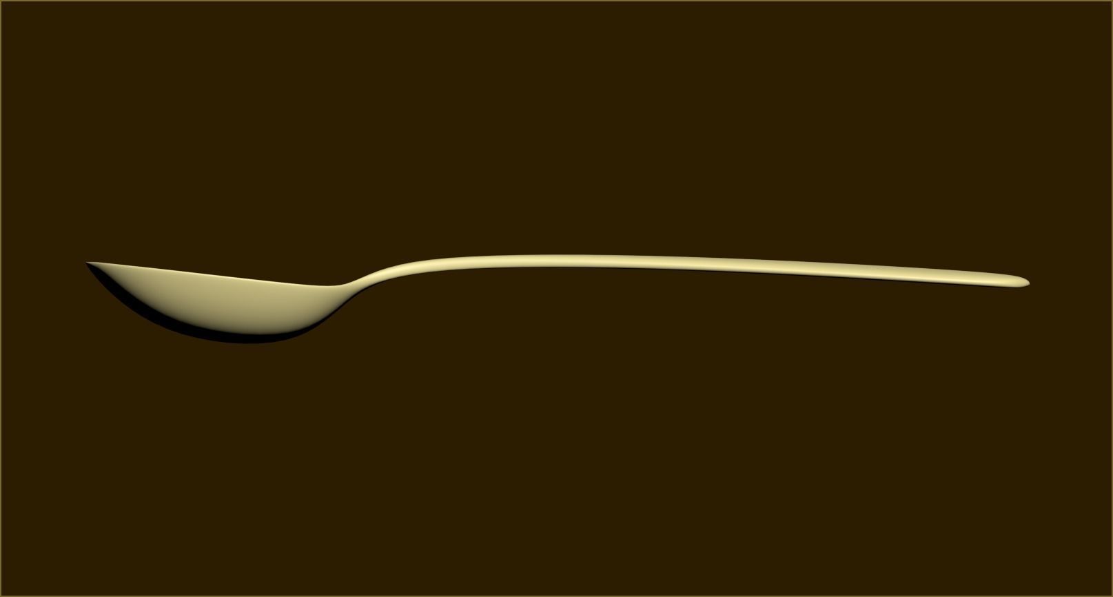 Teaspoon for 3d printing free 3D model 3D printable | CGTrader