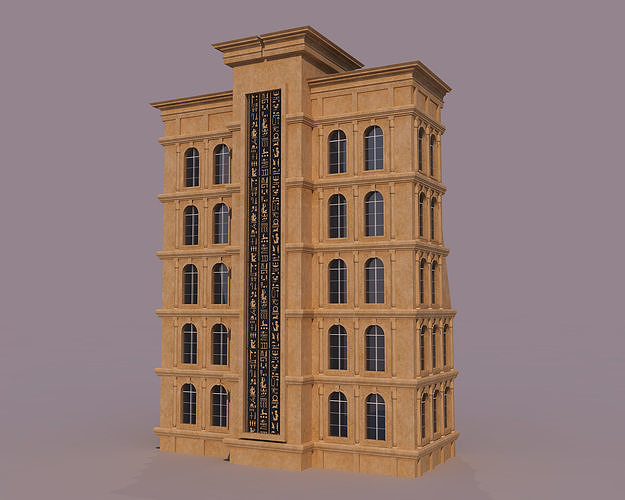 0209 - Building Facade 3D model | CGTrader