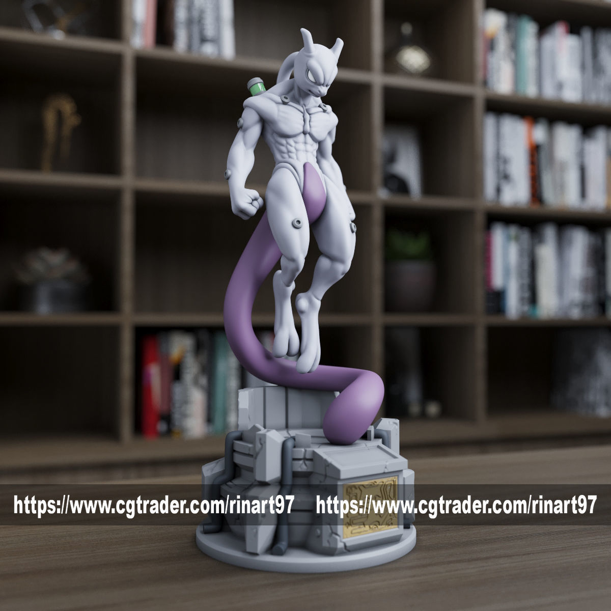 mewtwo awakens in Laboratory Capsule 3D model 3D printable | CGTrader