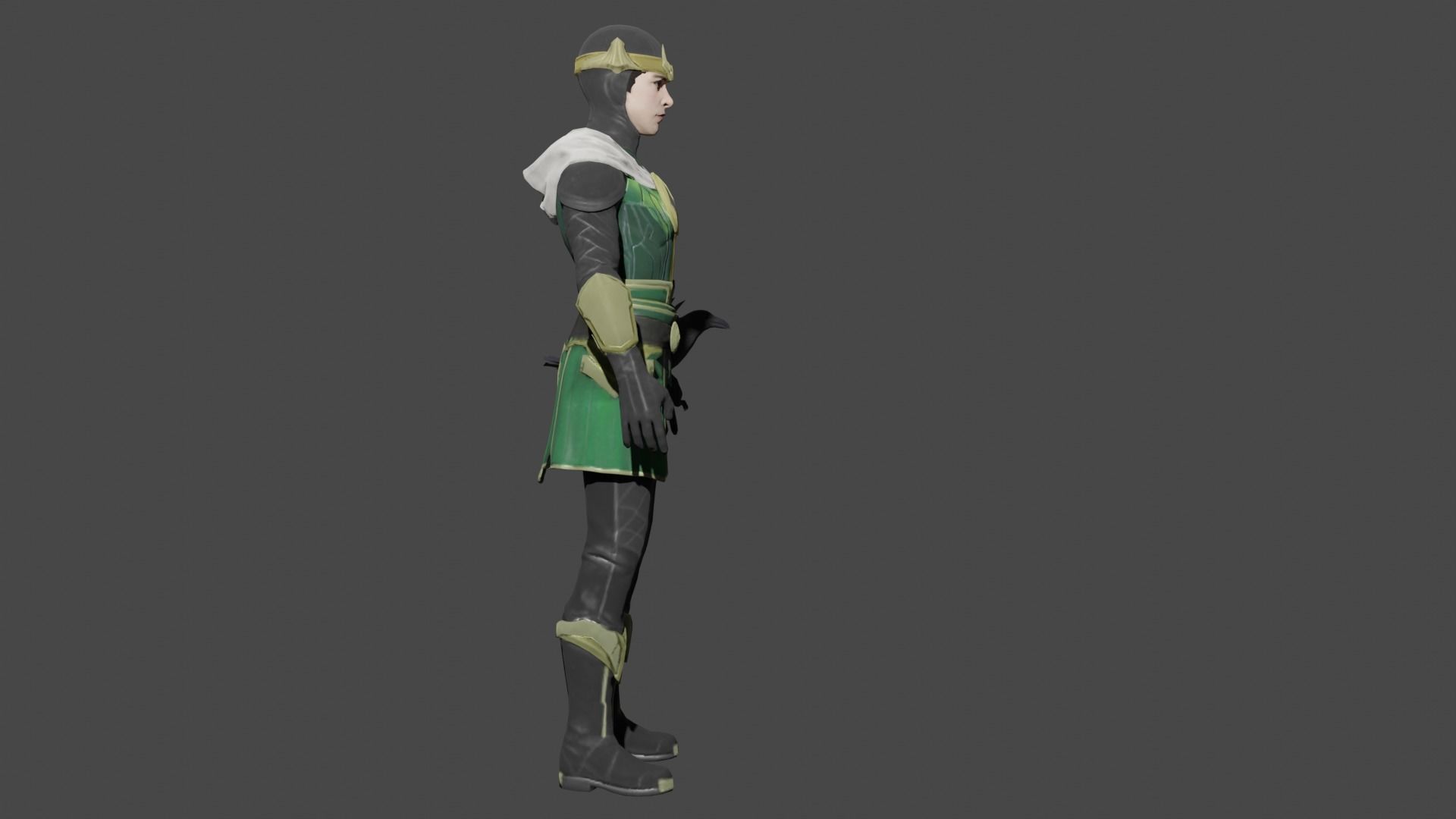 3D model Kid Loki VR / AR / low-poly | CGTrader