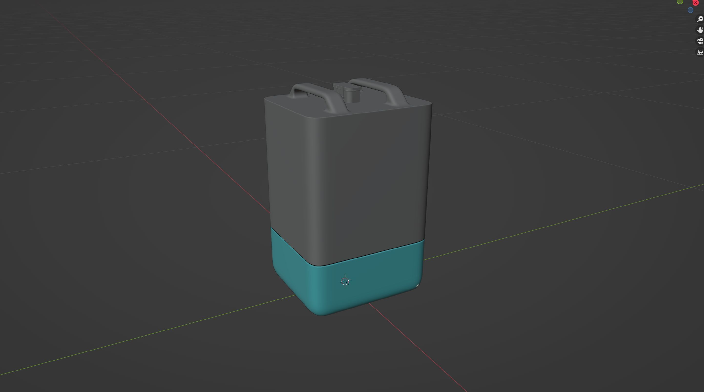 3D model EV Electric Vehicle Swappable Battery Pack Two-Tone Design VR ...