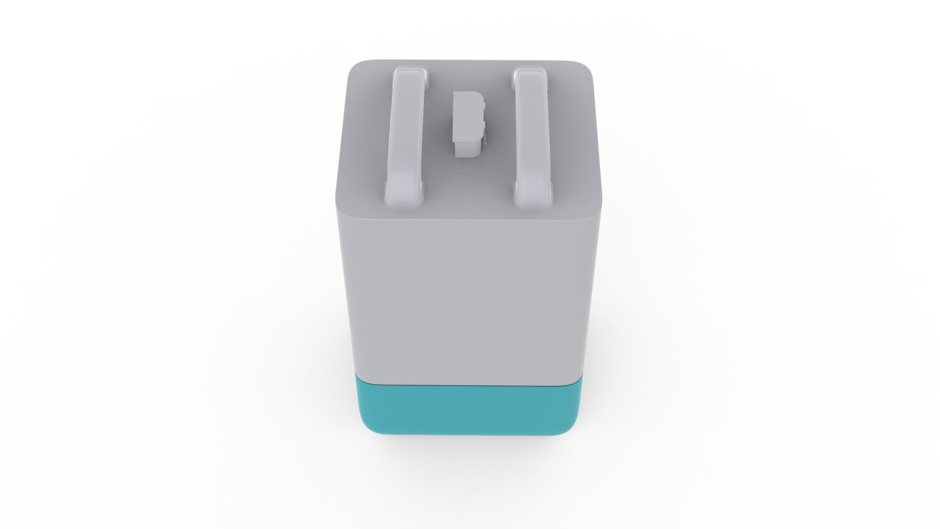 3D model EV Electric Vehicle Swappable Battery Pack Two-Tone Design VR ...