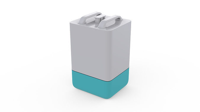 3D model EV Electric Vehicle Swappable Battery Pack Two-Tone Design VR ...