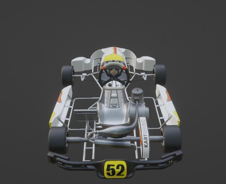 3D model Go Kart KartRepublic VR / AR / low-poly | CGTrader
