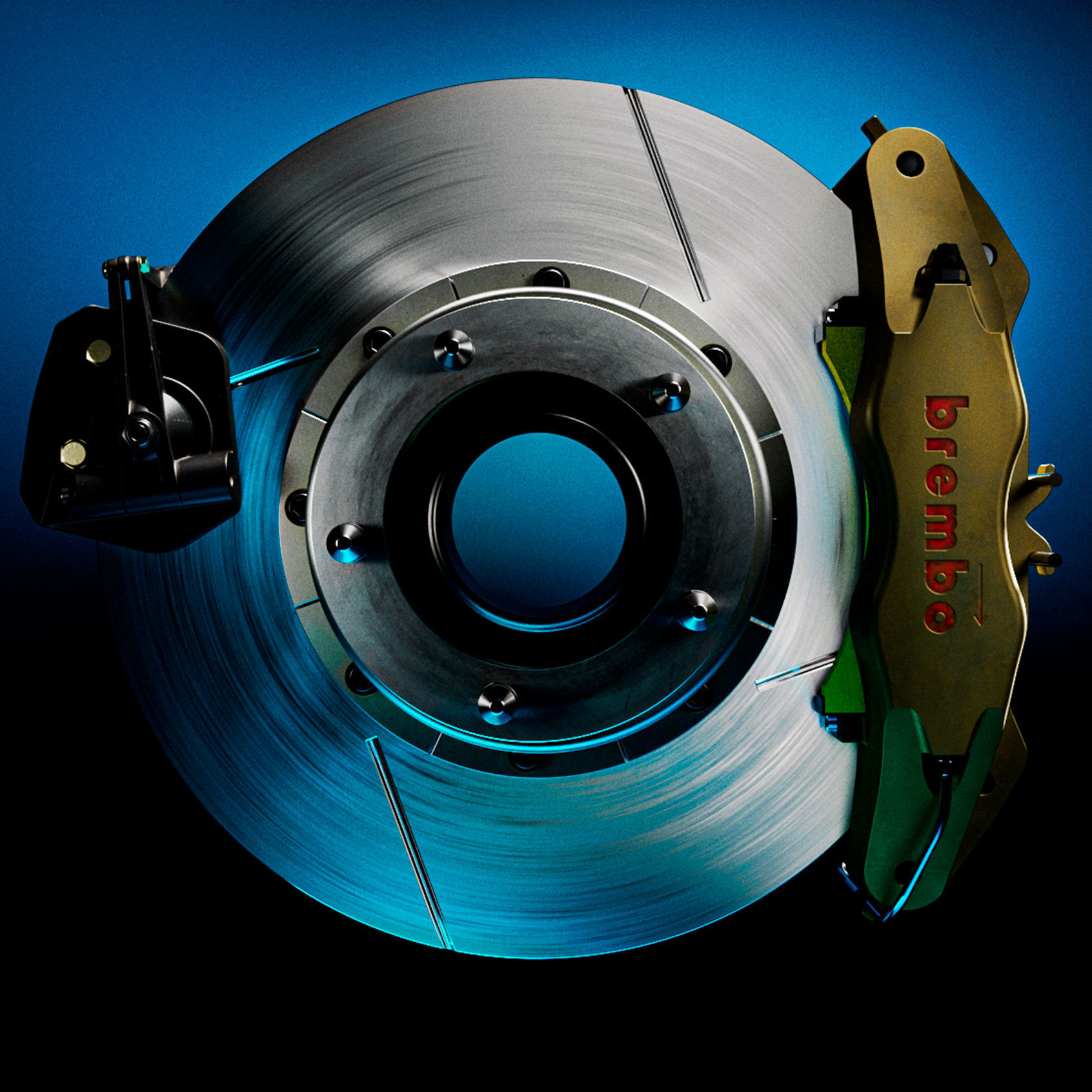 Brembo Racing Brakes - CAD Model free 3D model | CGTrader