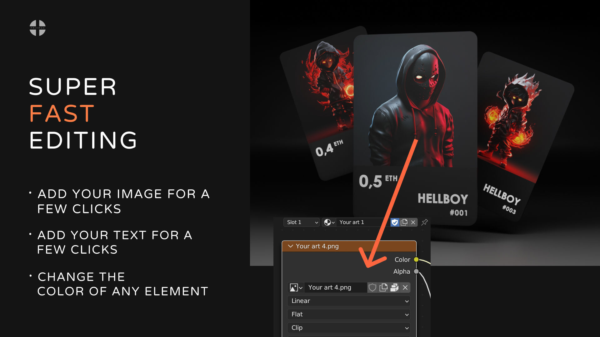 Basic cards for AI art 3D template for Blender 3D model animated | CGTrader