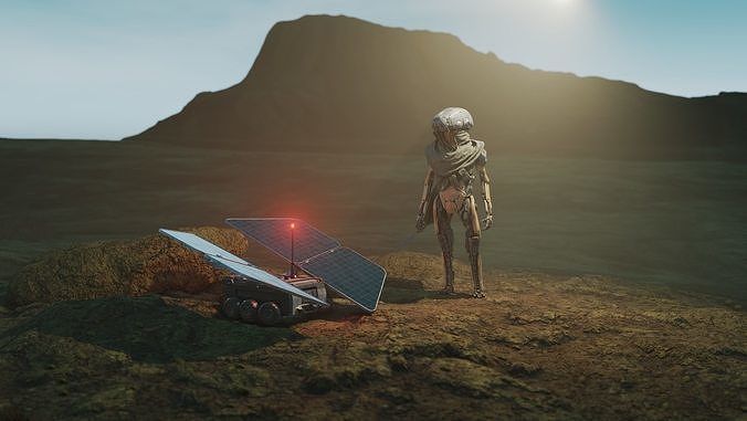 3D model Space Wanderer VR / AR / low-poly | CGTrader