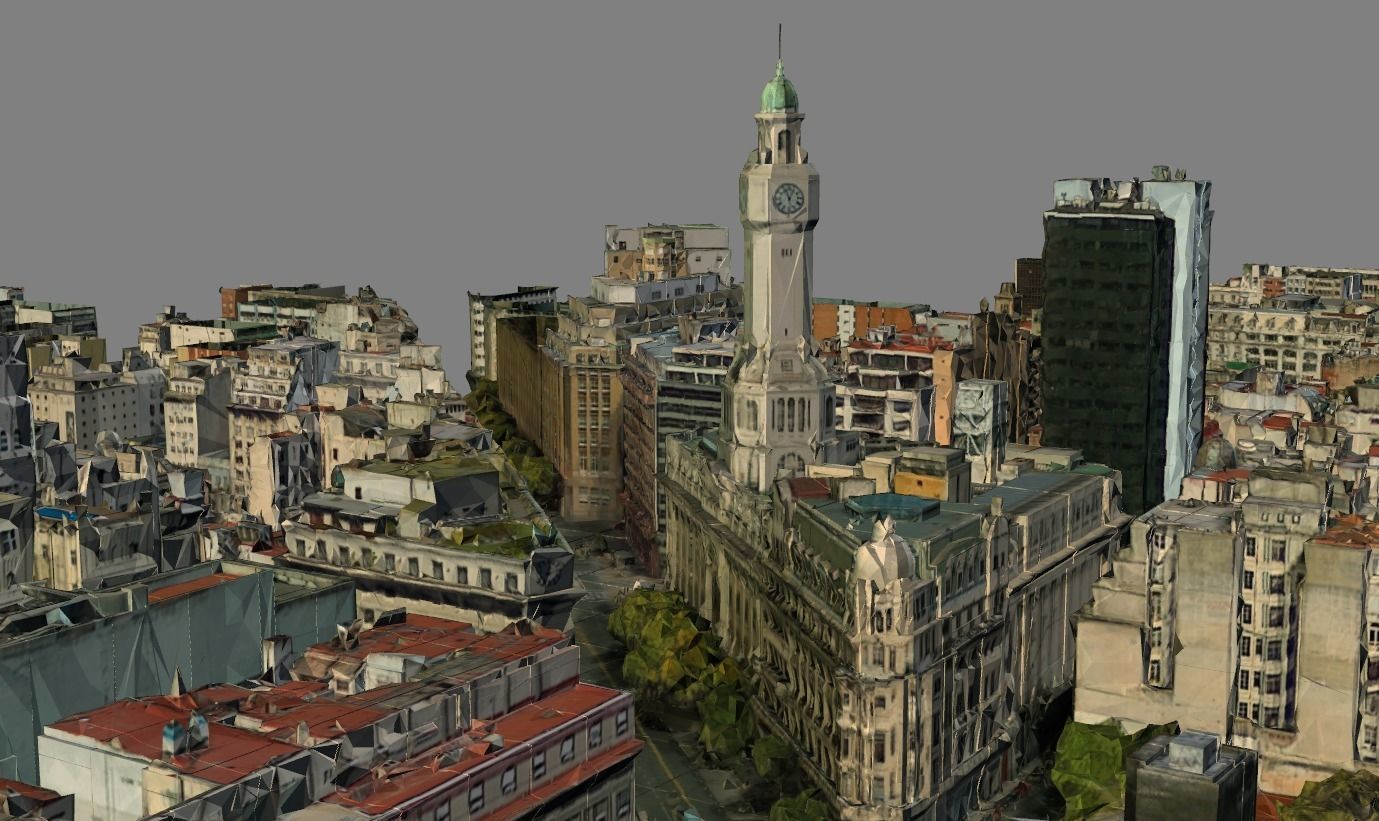 Buenos Aires City - Map 3D model | CGTrader