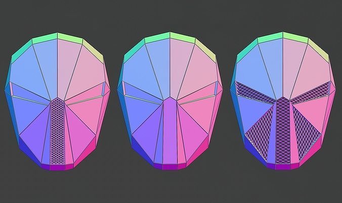 MUSE WOTP MASK 9 MODELS SET 3D model 3D printable | CGTrader