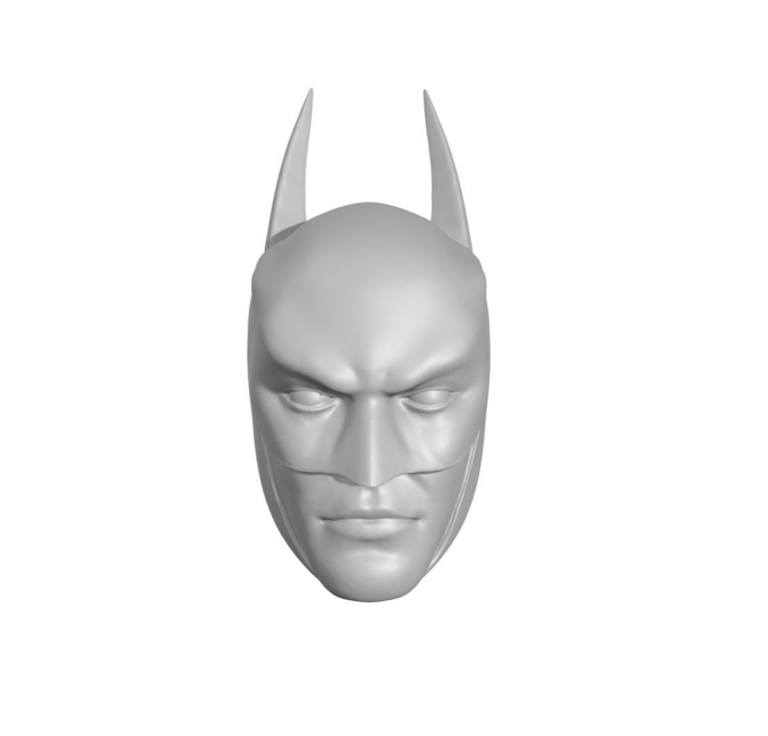 Batman head 3D model 3D printable | CGTrader