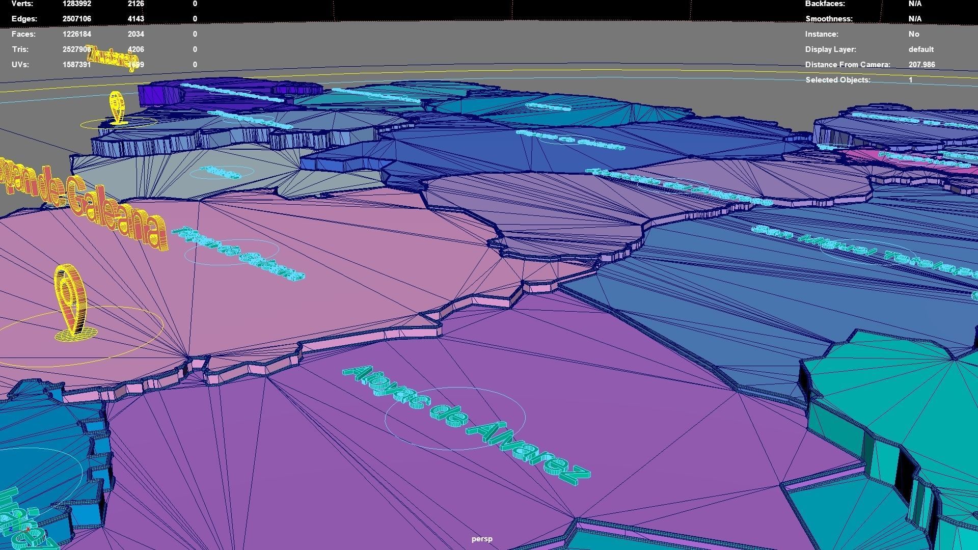 Guerrero Mexico map region geography political geographic 3D model ...