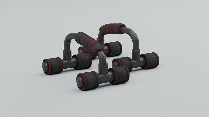 3D model Push Up Exercise Bar VR / AR / low-poly | CGTrader