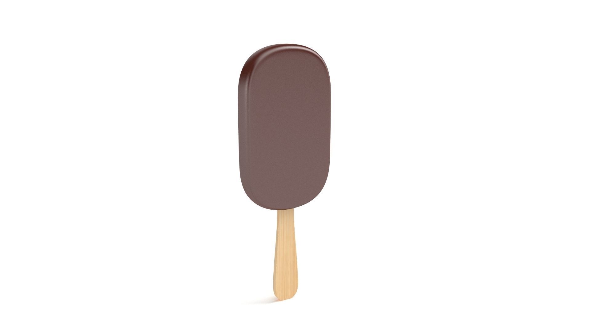 Ice Cream Bar - Chocolate 3D model | CGTrader